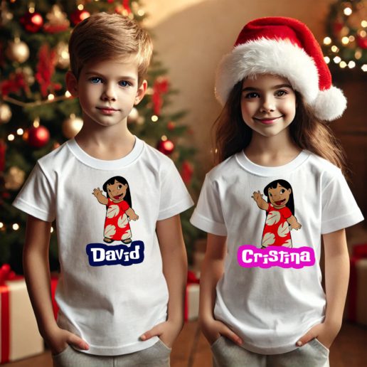 Tricou personalizat cu Stitch - model 004